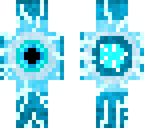 eye of the blue death | Minecraft Skin