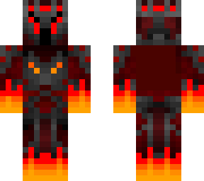 fire knight | Minecraft Skins