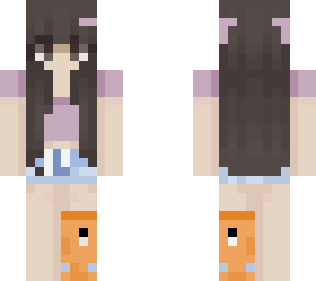 Girl fish leg | Minecraft Skin