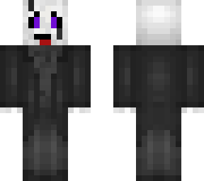 Glitchtale gaster | Minecraft Skin