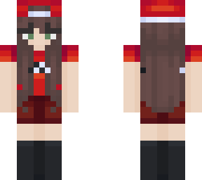 Hannah Rose Red Rabbits | Minecraft Skin