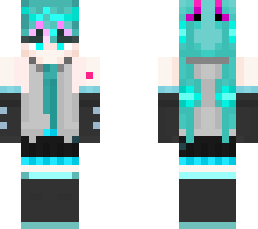 Hatsune Miku | Minecraft Skin