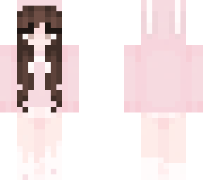Pink Bunny Girl | Minecraft Skin