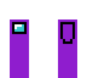 Purple Crewmate | Minecraft Skin