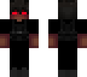 Red Glowing Eyes | Minecraft Skin