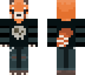 Red Panda Emo | Minecraft Skin