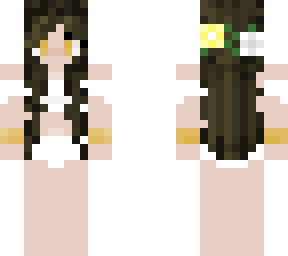 White Female Bikini | Minecraft Skin