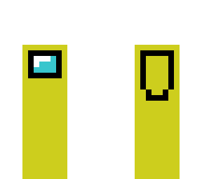 Yellow Crewmate | Minecraft Skin