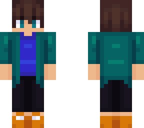 / Cyanic Ocean / Persona for Nthu | Minecraft Skin