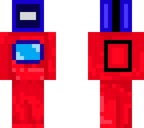 amogus with dead body | Minecraft Skin