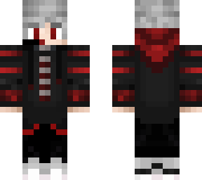 red and black gamer | Minecraft Skins