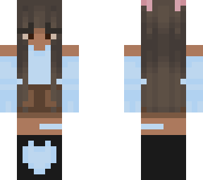 blue girl | Minecraft Skin