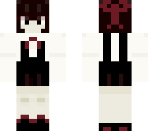 dark skin girl short black hair | Minecraft Skins