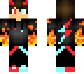 fire gamer fire boy | Minecraft Skins