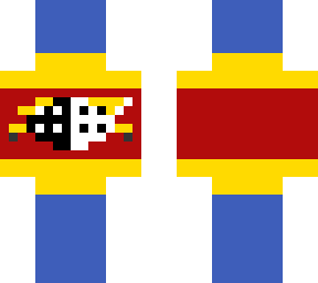 Eswatini Flag | Minecraft Skin