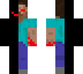 Farland man and herobrine mix | Minecraft Skin