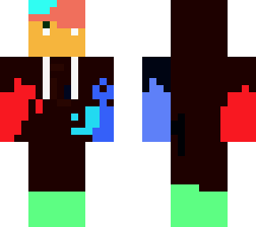 fire and water | Minecraft Skins