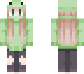 frog girl skins | Minecraft Skins