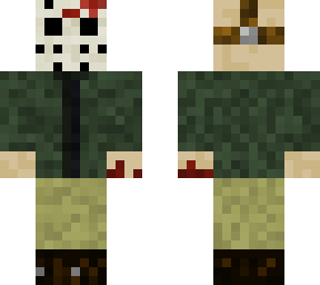 jason voorhees part 4 (with face and blood) | Minecraft Skin