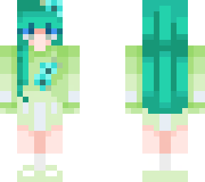 Macha nature girl | Minecraft Skin