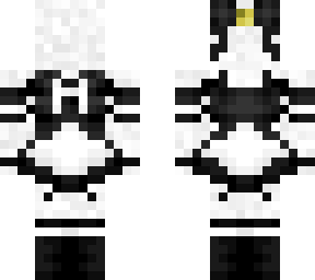 maid dress template | Minecraft Skins