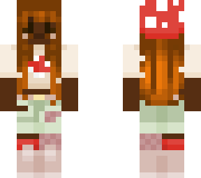 mushroom girl | Minecraft Skins