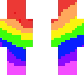 Rainbow colors | Minecraft Skin