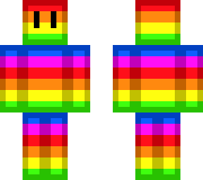 rainbow guy | Minecraft Skin