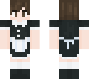 Stanley maid dress (The Stanley parable) | Minecraft Skin