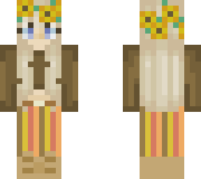 Sunflower hippie | Minecraft Skin