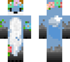Winter fox | Minecraft Skin