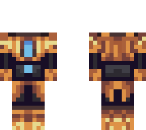 Auric Tesla Armor Base | Minecraft Skin