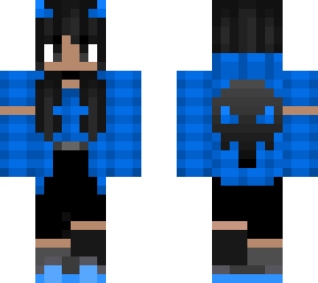 blue demon | Minecraft Skins