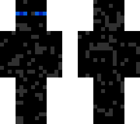 Blue Eyed Enderman | Minecraft Skin