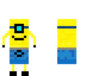 Goofy ah Minion ( Minions pack#1) | Minecraft Skin