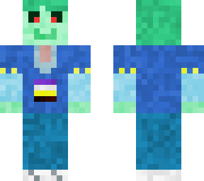 Non Binary Frog | Minecraft Skin