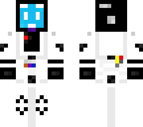 Pal max robot holding PAL | Minecraft Skin