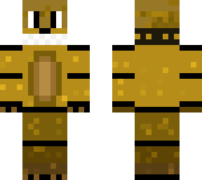 purple guy with spring lock bonnie suit updated | Minecraft Skin