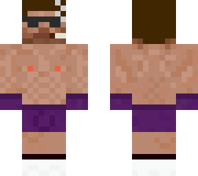 SideArms - Mullet Meets Bulge | Minecraft Skin