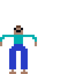 Skinny Steve | Minecraft Skin