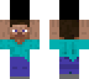 steve holding block | Minecraft Skins