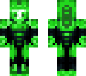 The Acid warrior | Minecraft Skin
