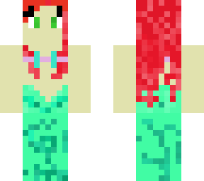 the little mermaid AKA Ariel | Minecraft Skin