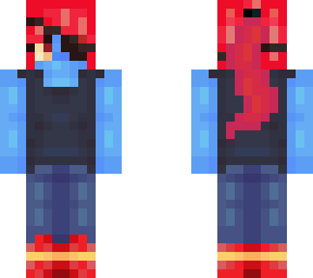 undyne undertale | Minecraft Skin