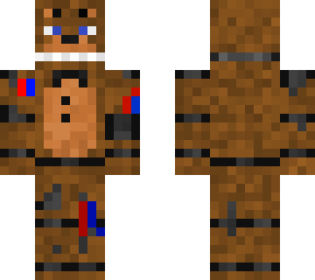 withered freddy witheredfreddy fnaf 2 fnaf2 | Minecraft Skins