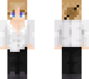 Alex in men's shirt | Minecraft Skin