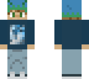 blue cat | Minecraft Skins