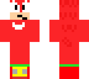 sonic and knuckles | Minecraft Skins