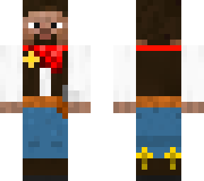 Cowboy Steve | Minecraft Skin