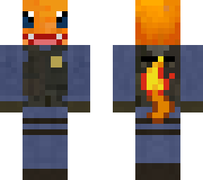 CS SAS (Charmander) | Minecraft Skin